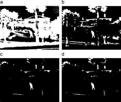 image segmentation results of infrared image a image segmented by