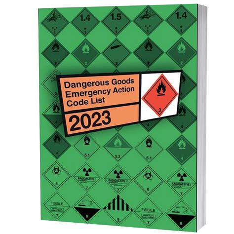 Emergency Action Code List 2023 Dangerous Goods By Road Labeline