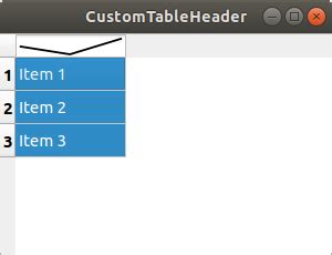 C How To Align A Primitive Checkbox With The Center Of QHeaderView S Column Header Stack