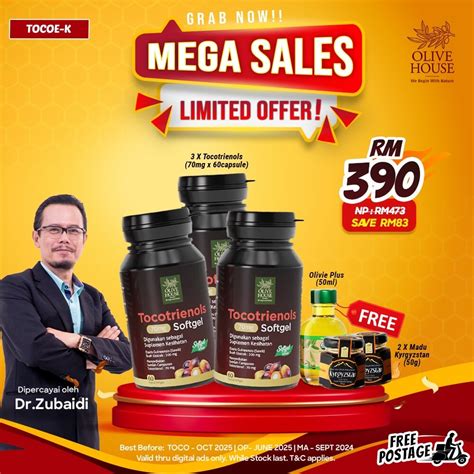 Tocotrienols Sentiasa Sihat Ahmad