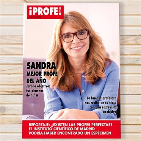 Falsa Portada De Revista Para Profes Calledelregalo Es