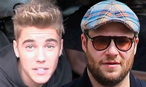 Justin Bieber Continues Feud With Seth Rogen Claiming He Was Shy