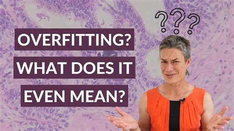 Overfitting Vs Underfitting In Deep Learning Based Image Analysis For Pathology YouTube