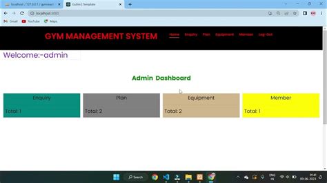 Gym Management System Using React Nodejs Express And Mysql Youtube