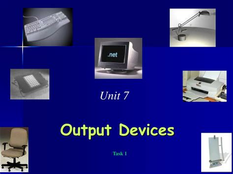 Ppt Output Devices Powerpoint Presentation Free Download Id 4352083