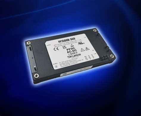 Ac Dc Power Factor Correction Module Offers Up To 1512w In A Full Brick