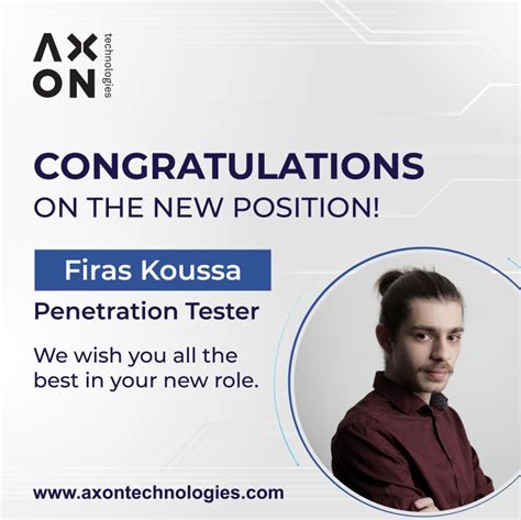 Axon Technologies Cybersecurity On Linkedin Oscp Success Hardwork