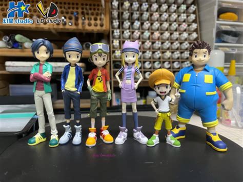 Kanbara Takuya Minamoto Kouji Orimoto Izumi Resin HX LD Studio Digimon Presale EBay Australia