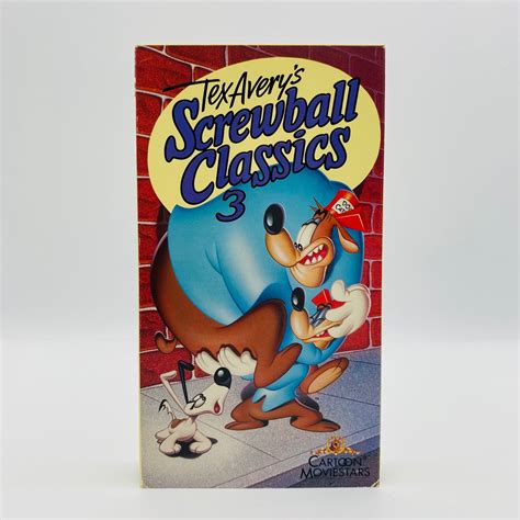 Tex Averys Screwball Classics Volumes 1 4 Vhs Tapes 1988 1989 1991