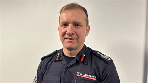 Outgoing Berkshire Fire Chief Wayne Bowcock Worried About Funding Bbc