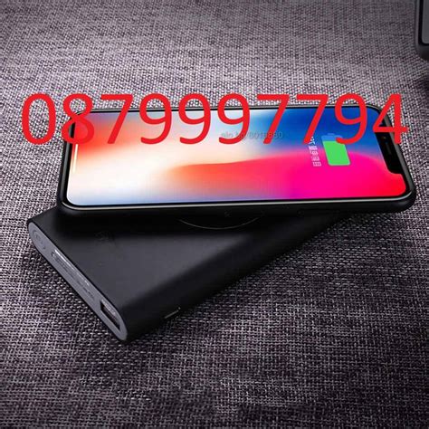 Външна безжична соларна батерия Power Bank 30000 MАh Батерии зарядни