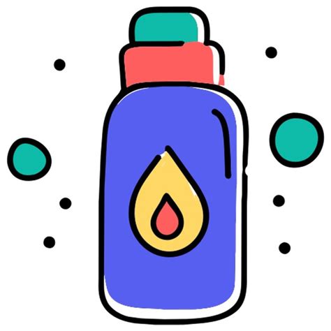 Premium Vector Stylish Water Bottle Icon Doodle Offset Fill