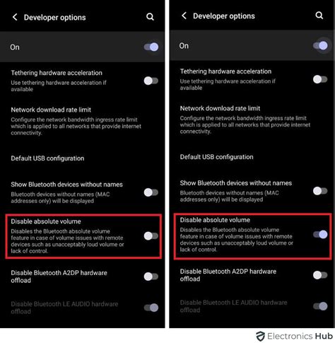 disable absolute bluetooth volume on android simple steps