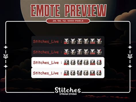 Apex Legends Loba Lycanthrope Chibi Pre Made Emote Pack Loba Prestige