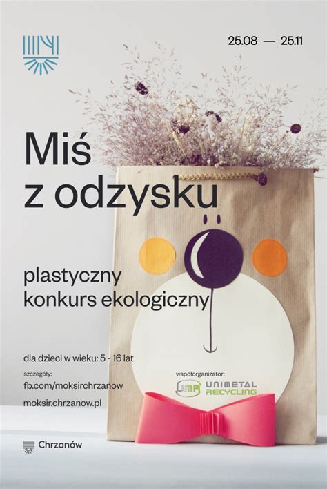 Konkurs plastyczno ekologiczny Miś z odzysku Unimetal Recycling