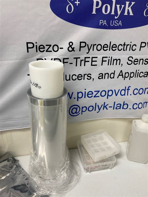 High Dielectric Constant Pvdf Trfe Cfe Terpolymer Film 30 80 Um Thick
