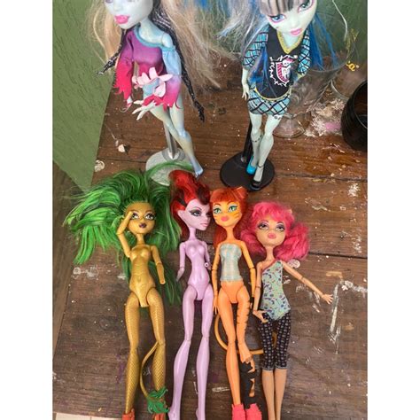 Bonecas Monster High E Ever After High Antigas Shopee Brasil