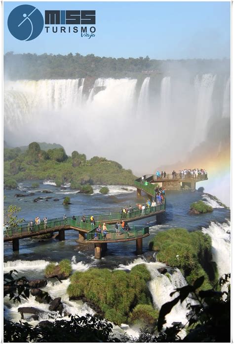 Foz do Iguaçu PR Cataratas no Lado Brasileiro Miss Turismo Viaja l Inglês para Viagens