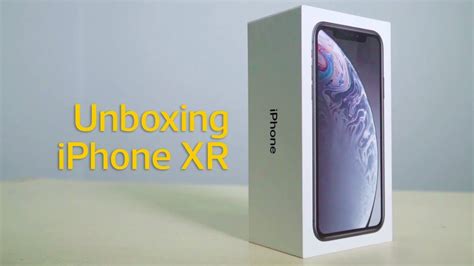 Unboxing IPhone XR YouTube