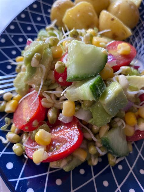 Summer Sprouted Mung Bean Salad The Wright Sprouts
