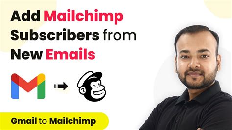 how to add mailchimp subscribers from new gmail emails using pabbly