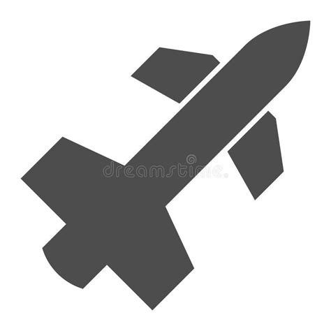 战斧空导弹线图标 空域保护，火箭武器符号，轮廓式白色背景象形图 向量例证 插画 包括有 防御 基本 175854931