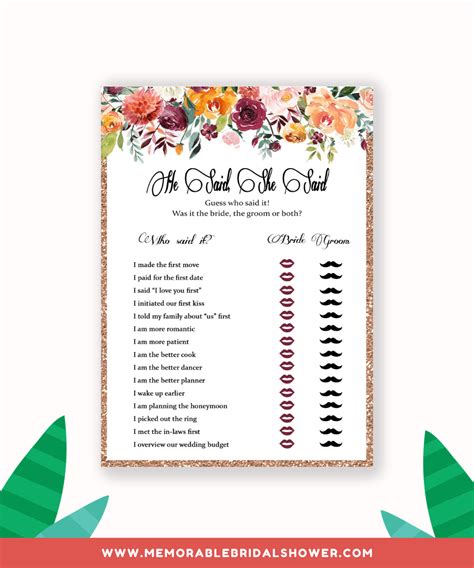 15 Fun And Unique Bridal Shower Games Green In May Bridal Shower