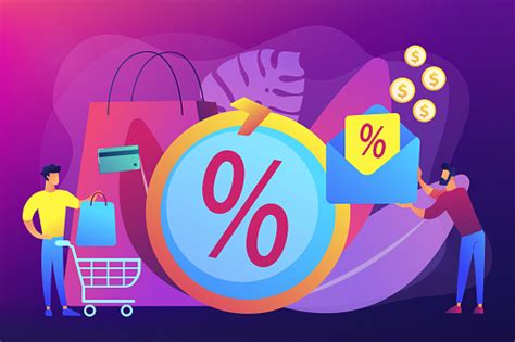 Rebate Program Concept Vector Illustration Stock Illustration