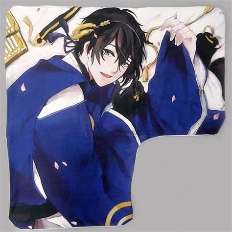 駿河屋 【刀剣乱舞】腕枕型クッションカバー 三日月宗近＆鶴丸国永（クッションカバー・抱き枕カバー・シーツ）