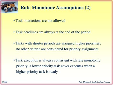 Ppt Rate Monotonic Analysis Powerpoint Presentation Free Download Id593057