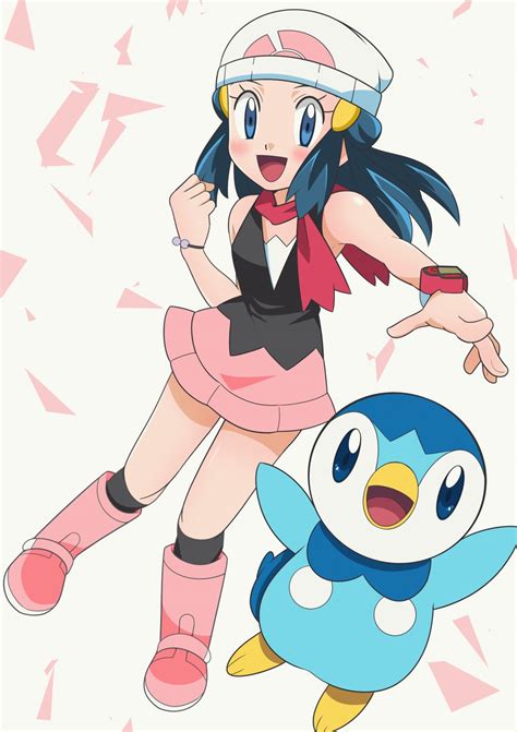Dawn And Piplup Pokemon And 2 More Drawn By Hainchu Danbooru