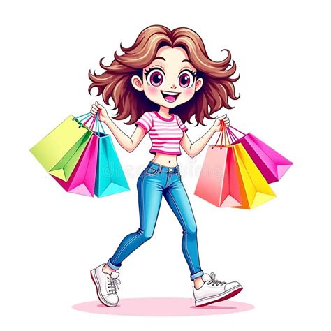 Cartoon Shopping Clip Art