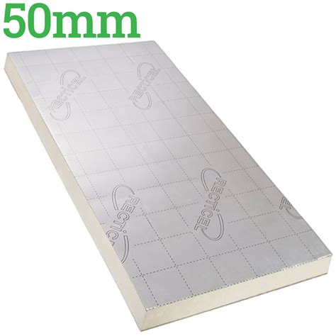 50mm Recticel Eurothane Gp Pir Rigid Insulation Board Insulation