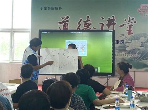 【于家务乡】巧手绘团扇 传承中华情 于家务回族乡开展团扇制作活动
