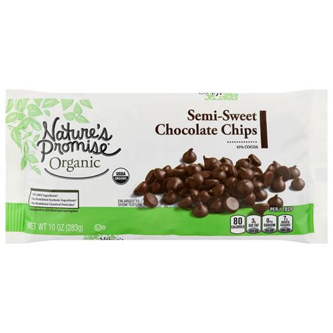 Save On Nature S Promise Baking Chips Chocolate Semi Sweet Organic