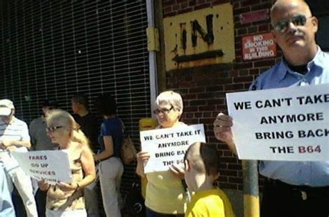Protesters Demand B64 Bus Restoration In Bath Beach Bklyner