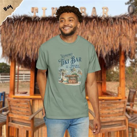 Nipomo Tiki Bar T Shirt Ohana Potluck Get Togethers Celebrating Life