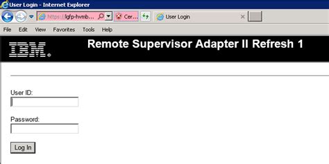Reset Integrated Management Module IMM Or Remote Supervisor Adaptor RSA Electric Monk