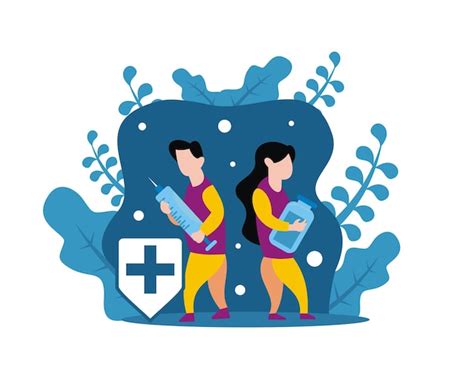 Premium Vector Illustration Vector Graphic Of Two People Holding An
