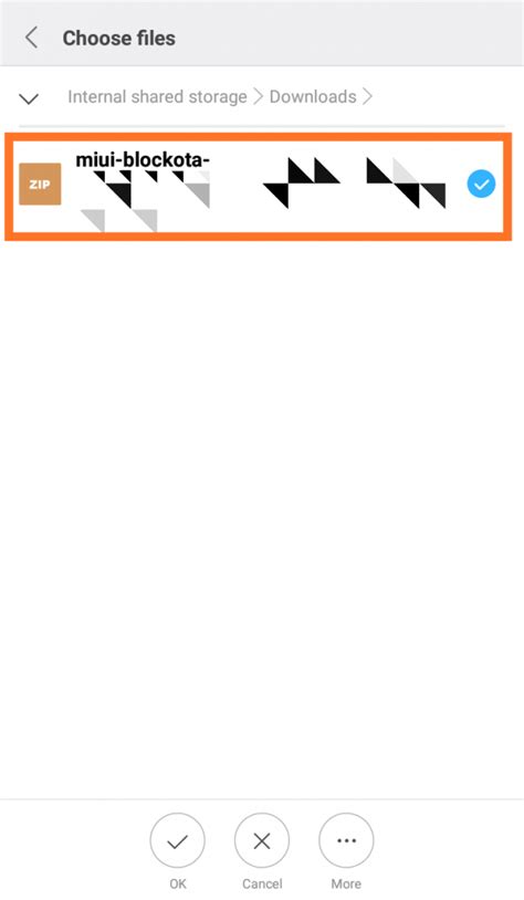 How To Flash MIUI Recovery ROM Using Updater App