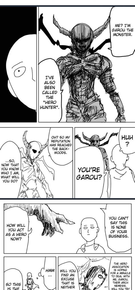 Reaction 2 Story Opm Reacts To Saitama Vs Awakened Garou Webcomic