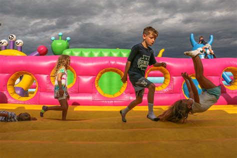 Big Bounce In Philly Worlds Largest Inflatable Castle At Navy Yard Whyy
