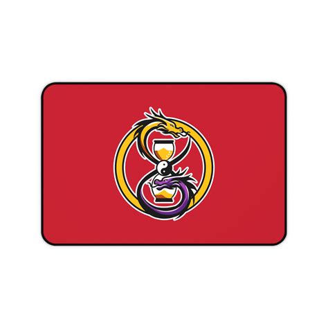 Tin Yat Lineage Small Desk Mat Tin Yat Dragon