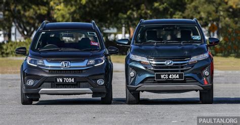 Perodua Aruz Vs Honda BR V Service Costs Comparison Main Paul Tan S