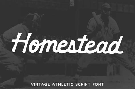 Homestead Font Creative Fonts