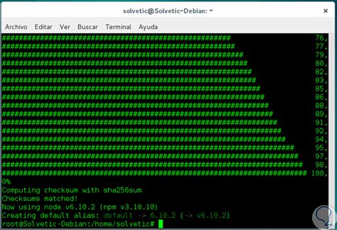 C Mo Instalar Node Js En Debian Solvetic