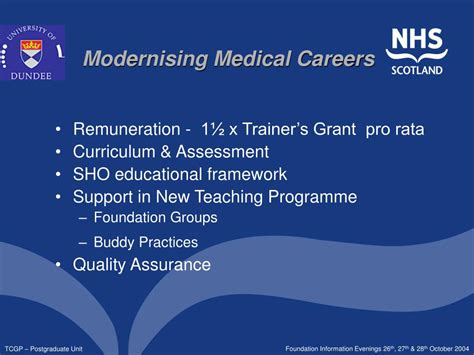 Ppt Modernising Medical Careers “ The Temple Report” Powerpoint