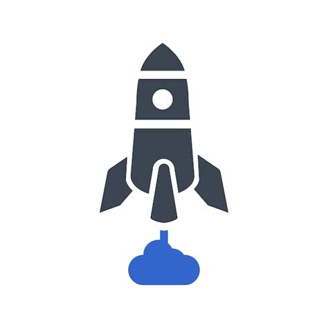 Premium Vector Launch Project Icon