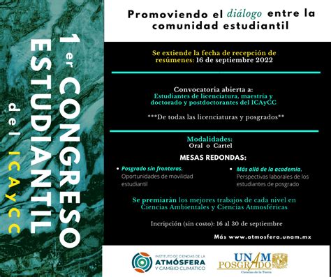 Primer Congreso Estudiantil Del Icaycc Instituto De Ciencias De La