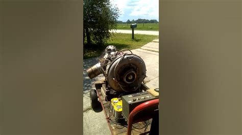 Boeing T50 Bo 8a Gas Turbine Jet Engine Youtube